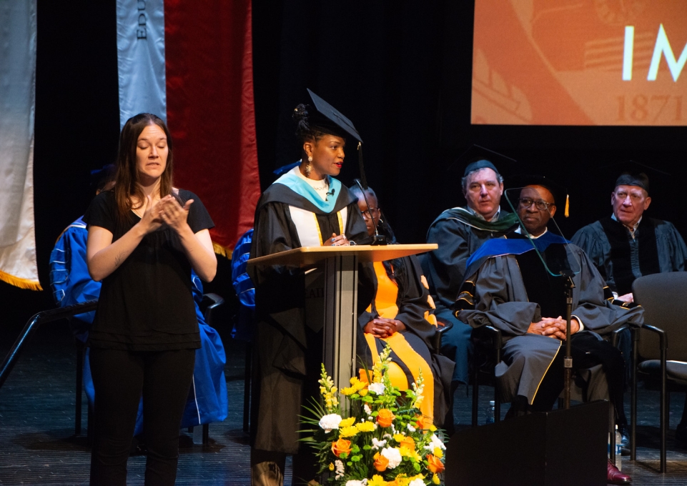 Aitina Fareed-Cooke Reminds Students ‘It’s on You Now’ at First-Year ...